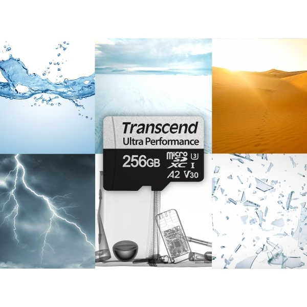 Memoria MicroSDXC UHS-I Transcend Ultra Performance de 256 GB ...